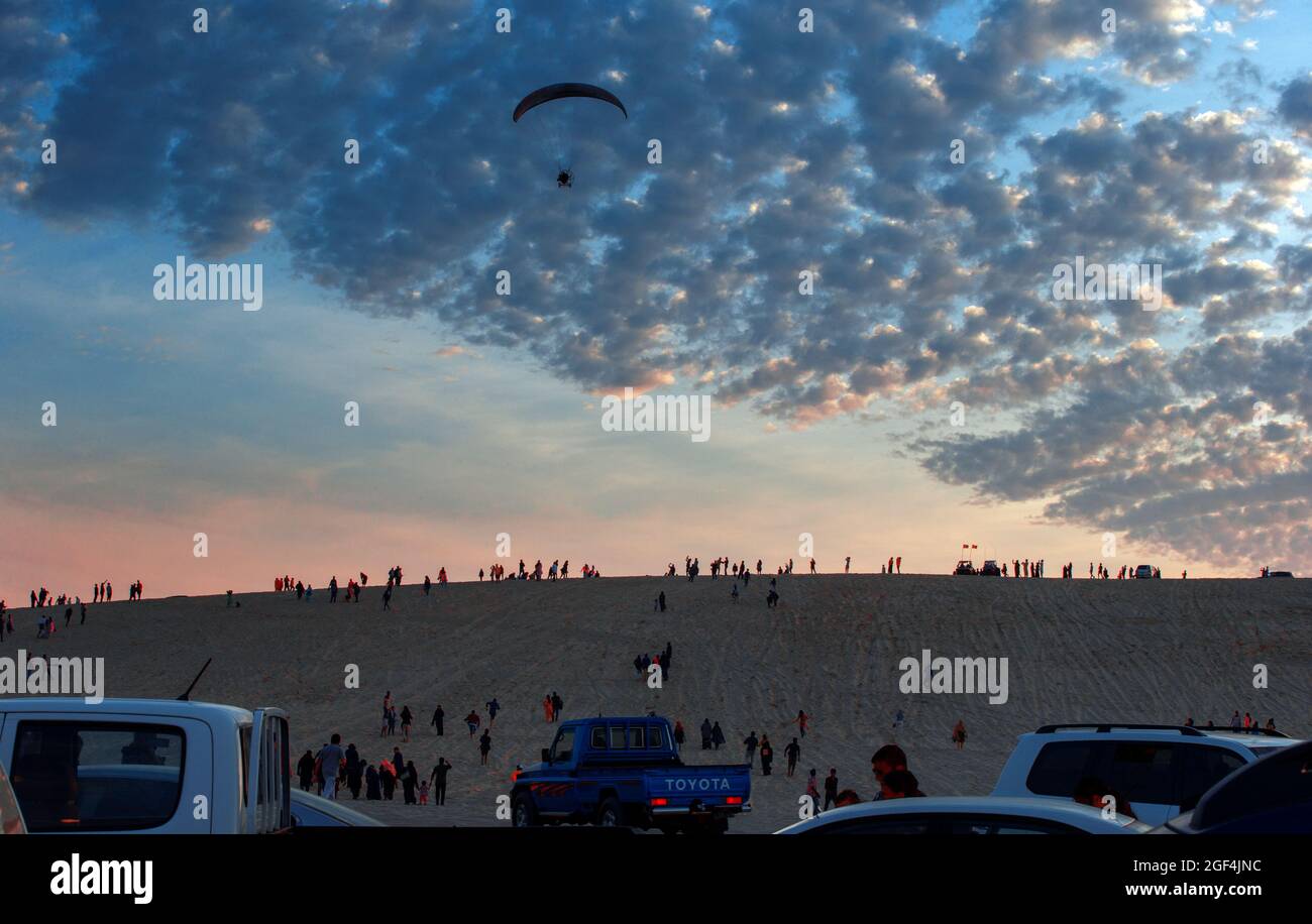 Sealine Beach, Mesaieed -QATAR Stock Photo - Alamy