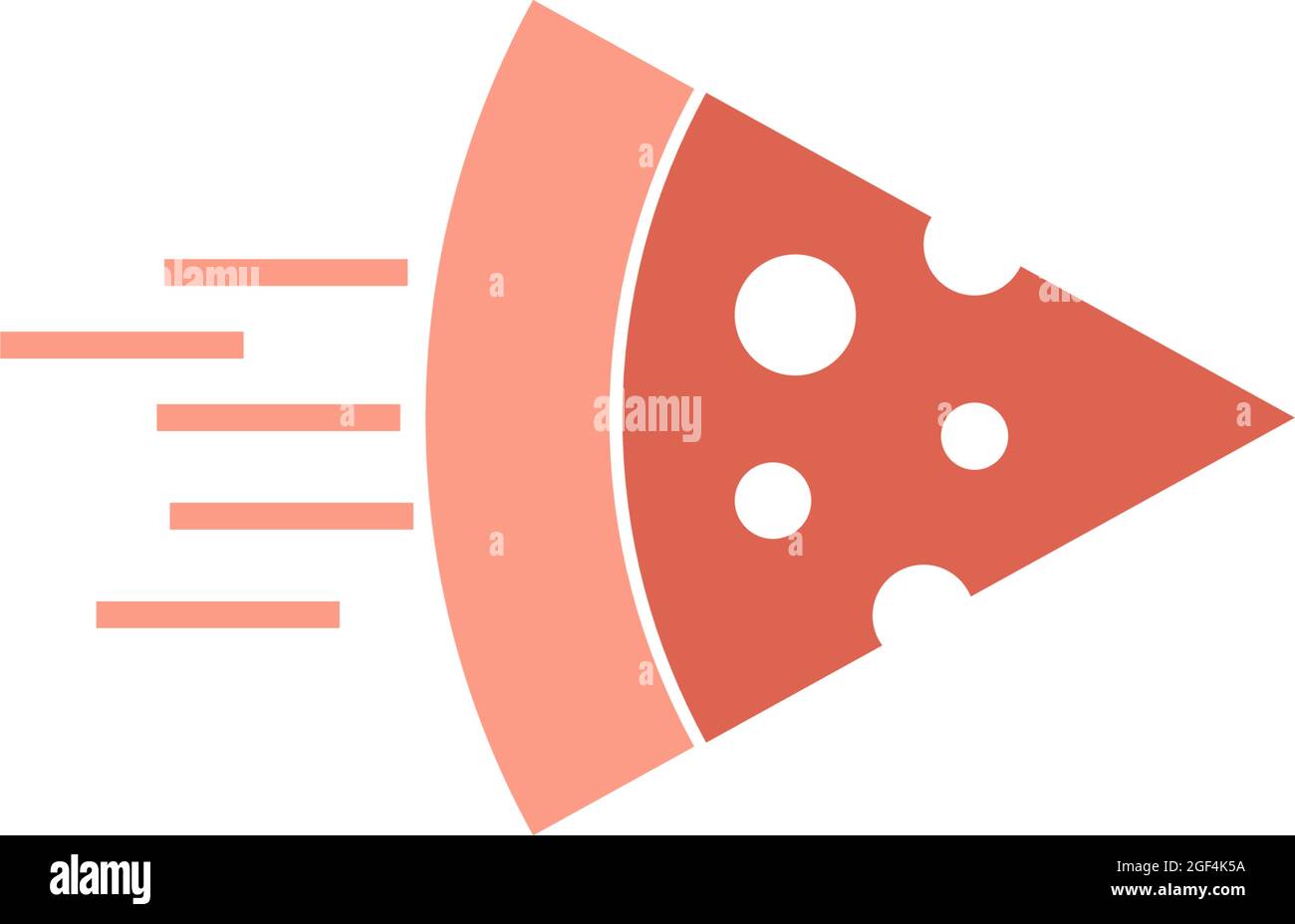 Pizza icon logo design vector template illustration Stock Vector Image ...