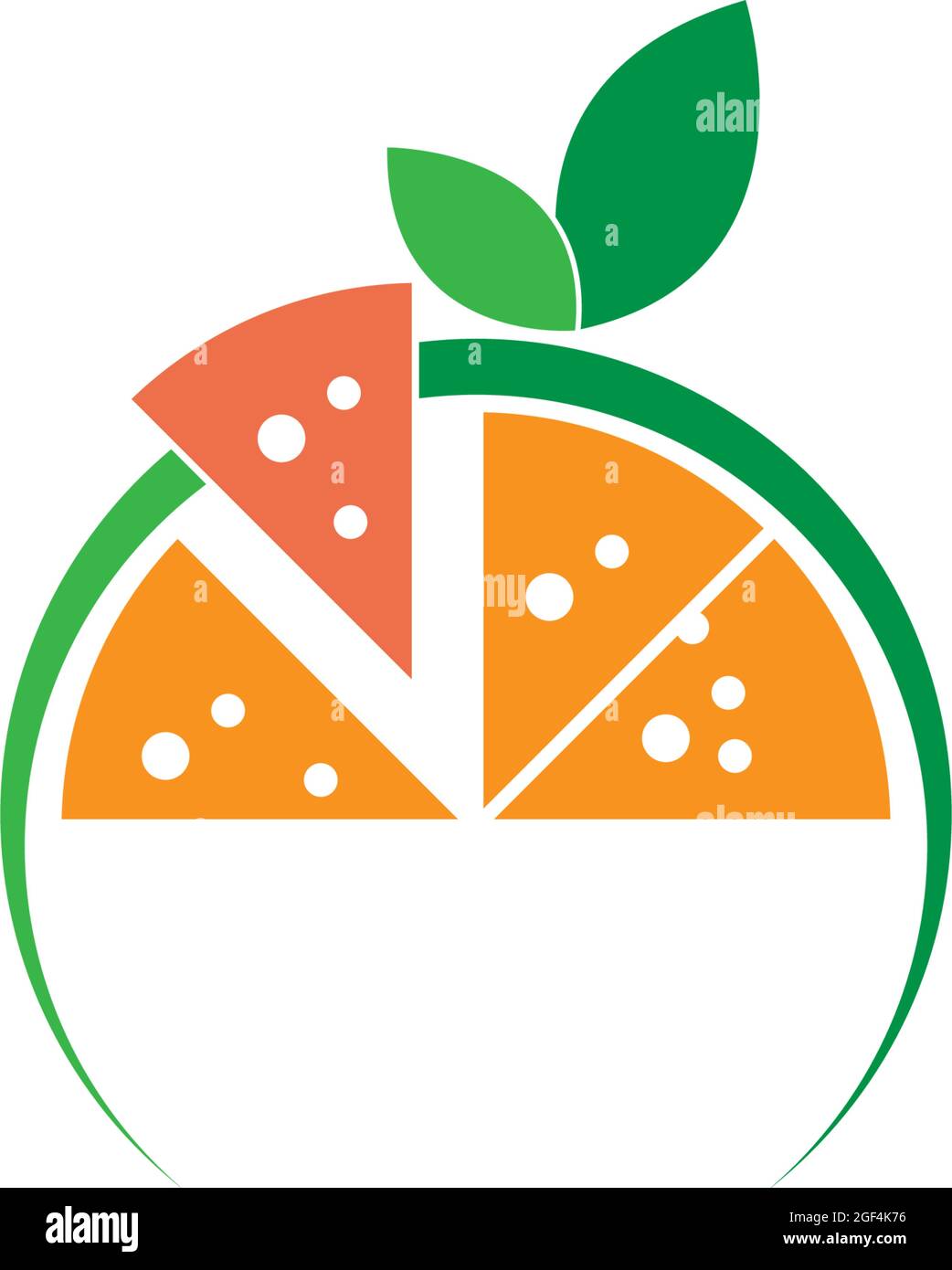 Pizza icon logo design vector template illustration Stock Vector Image ...