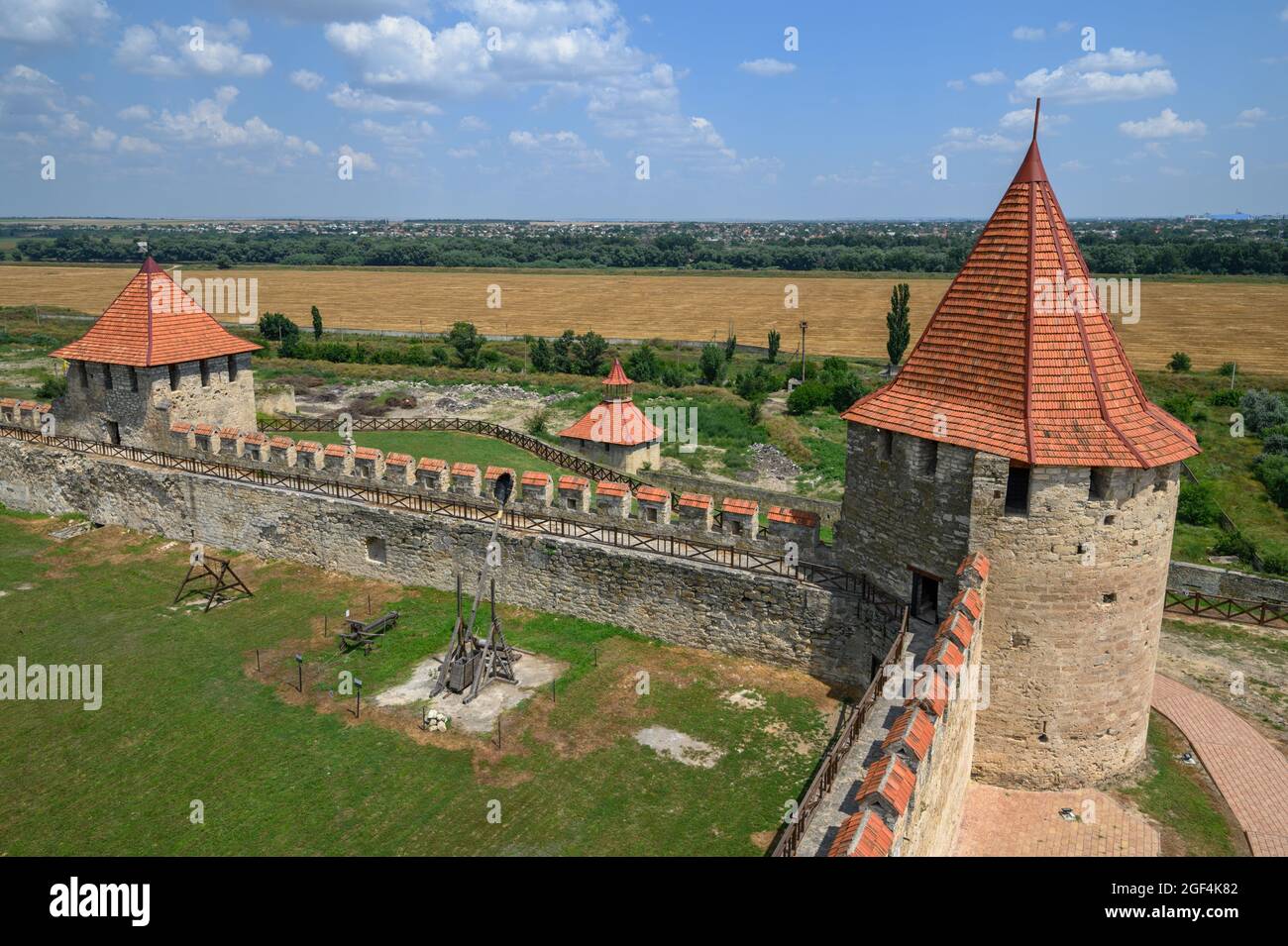 Old Turkish fortress Bender in Tighina, Transnistria, Moldova Stock ...