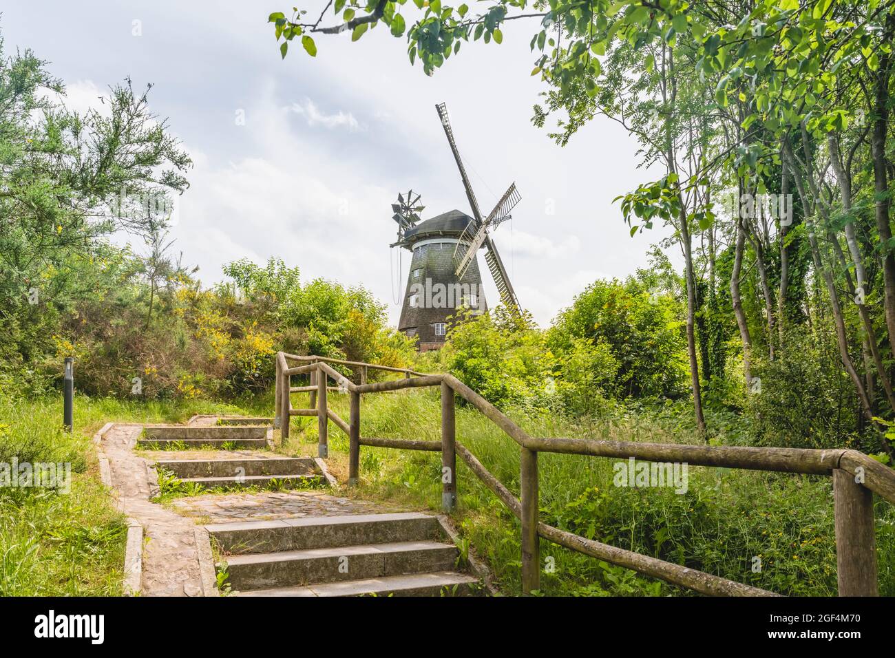 Steps leading to old windmill hi-res stock photography and images - Alamy