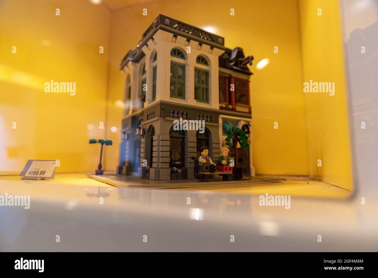 Inside the lego store in new york city Stock Photo - Alamy