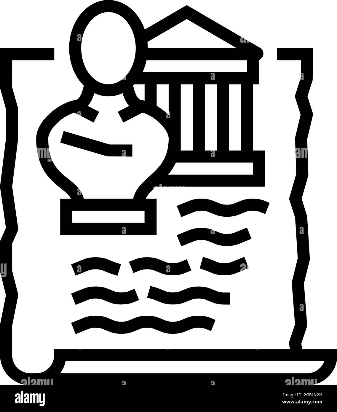 ancient greece history line icon vector illustration Stock Vector Image ... ancient greece history line icon vector illustration Stock Vector Image ...