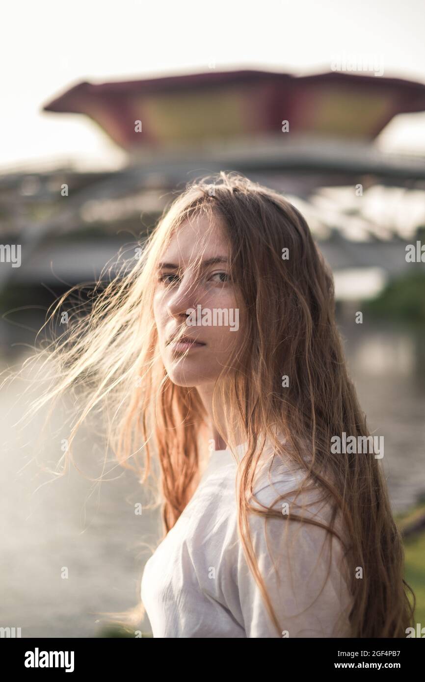 Girl In The Wind Photography