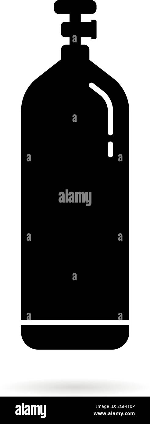 Icon gas cylinder propane Stock Vector Images - Alamy