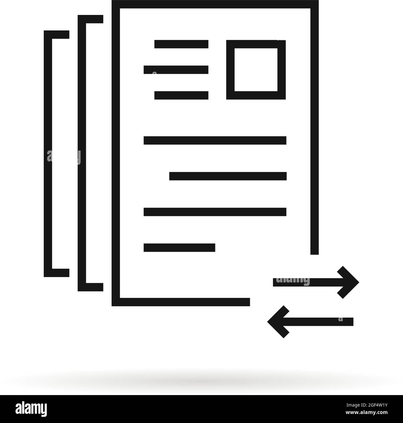 Compliance document check digital Stock Vector Images - Alamy