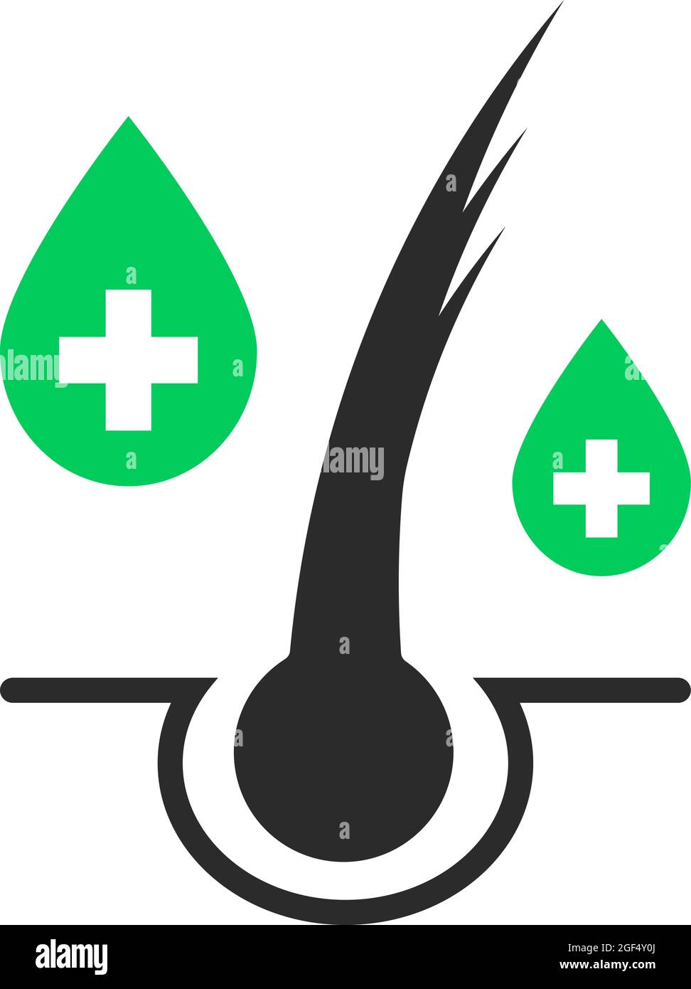 Split ends Cut Out Stock Images & Pictures - Alamy