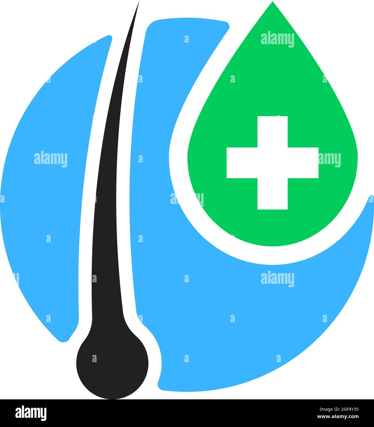 Hair care shampoo icon Stock Vector Images - Alamy