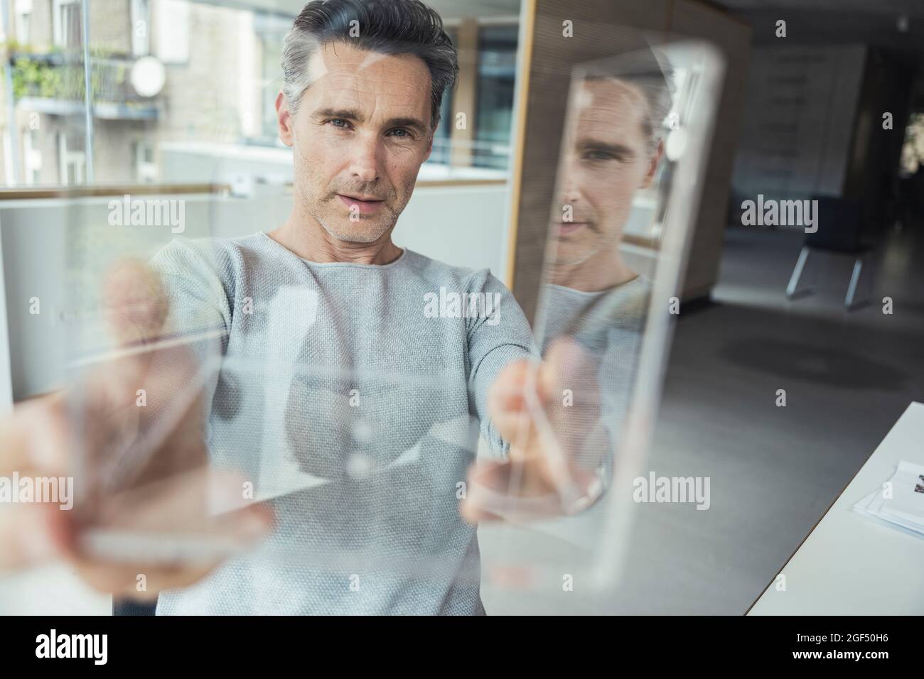 Glass model hi-res stock photography and images - Alamy