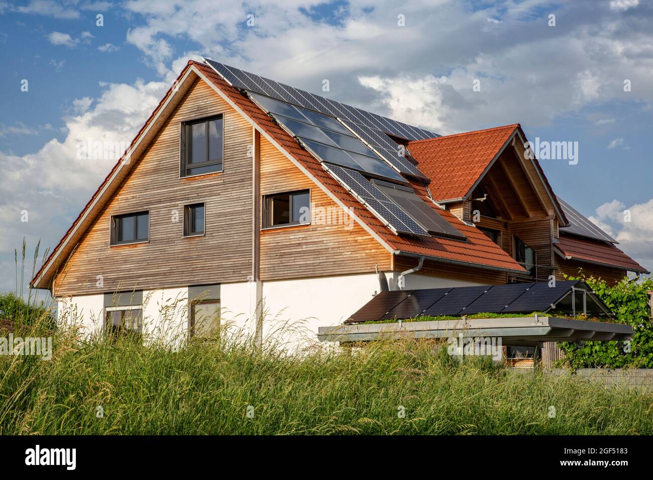 Exterior modern detached house hi-res stock photography and images - Alamy