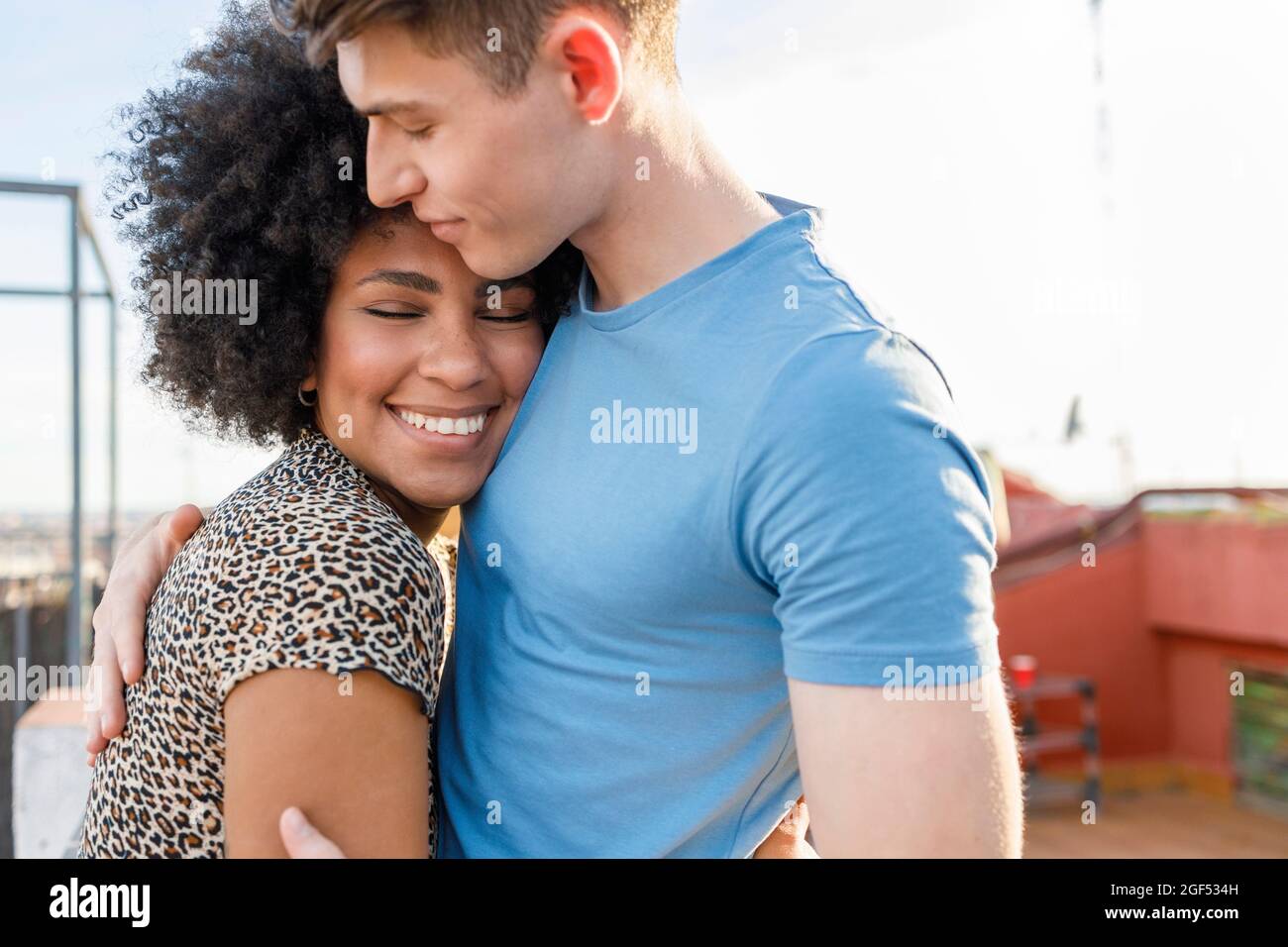 African american woman embracing hi-res stock photography and images ...