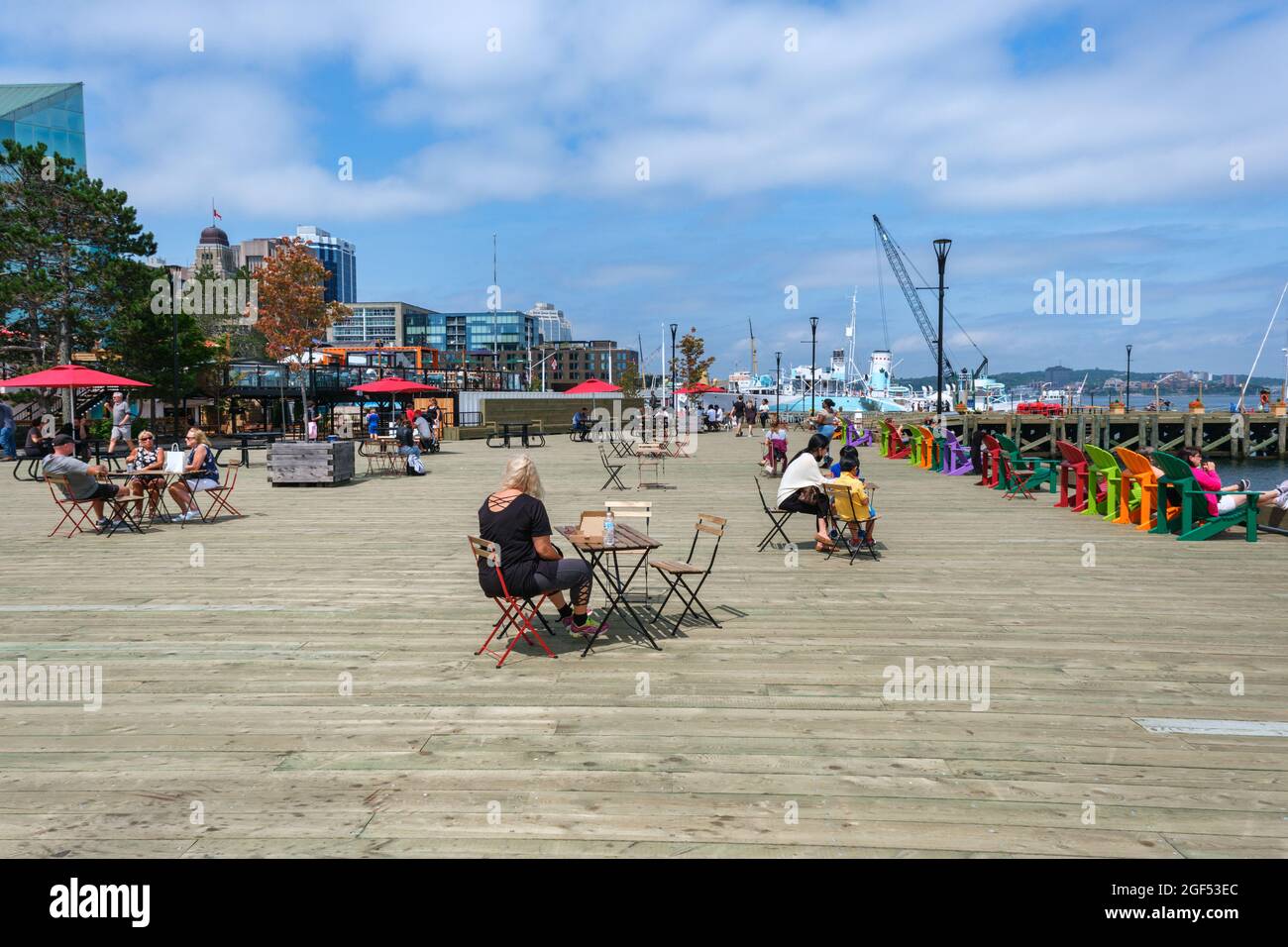 Halifax boardwalk hi-res stock photography and images - Alamy