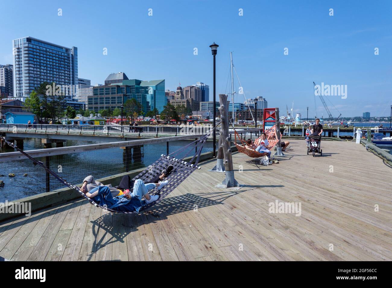Halifax boardwalk hi-res stock photography and images - Alamy