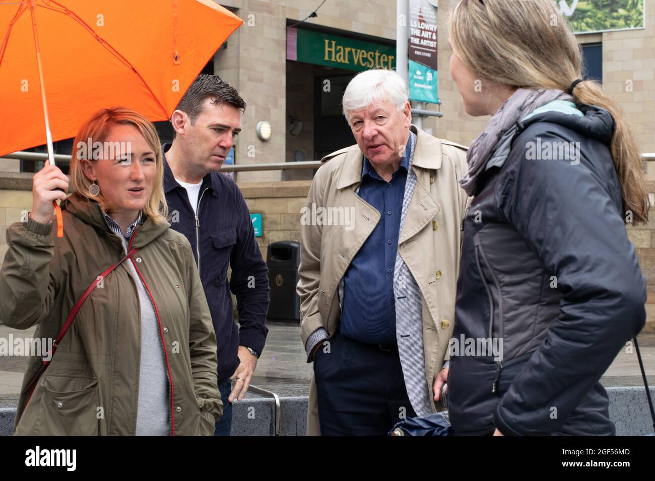 Andy Burnham Mayor for Greater Manchester. Rebecca Long-Bailey MP ...
