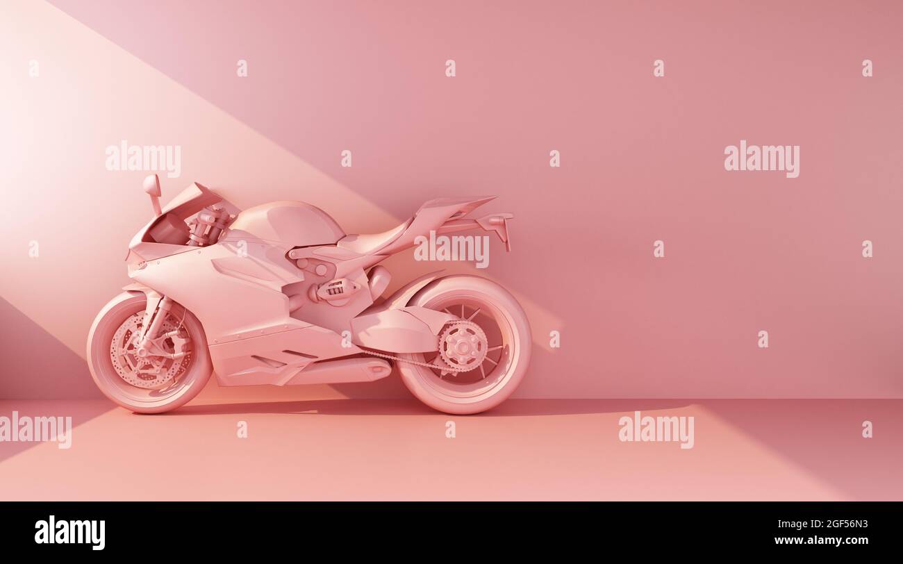 Motorbikes Pink Wallpapers