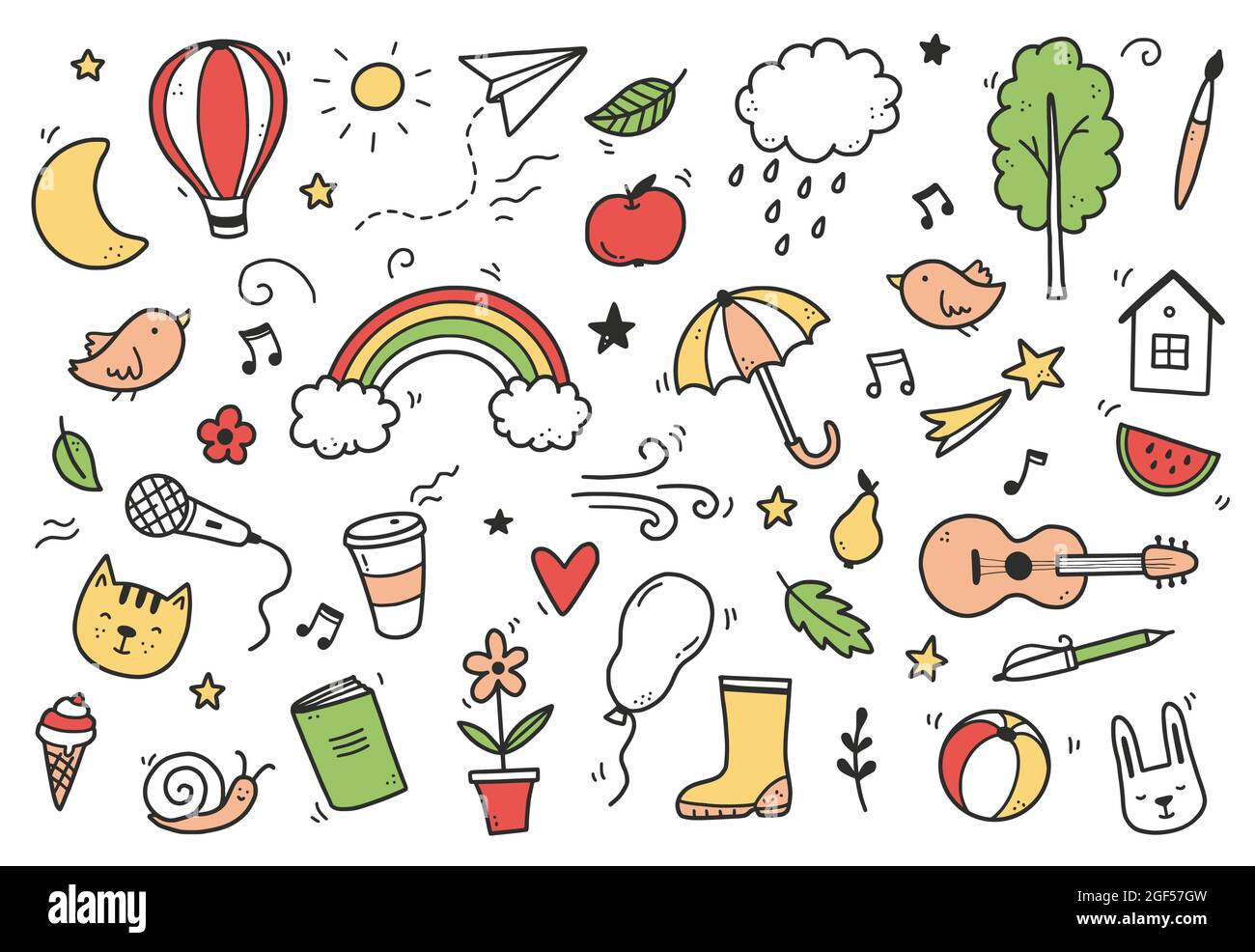 Cute Doodle Wallpaper