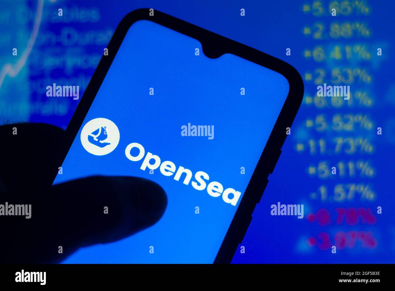 Opensea logo hi-res stock photography and images - Alamy