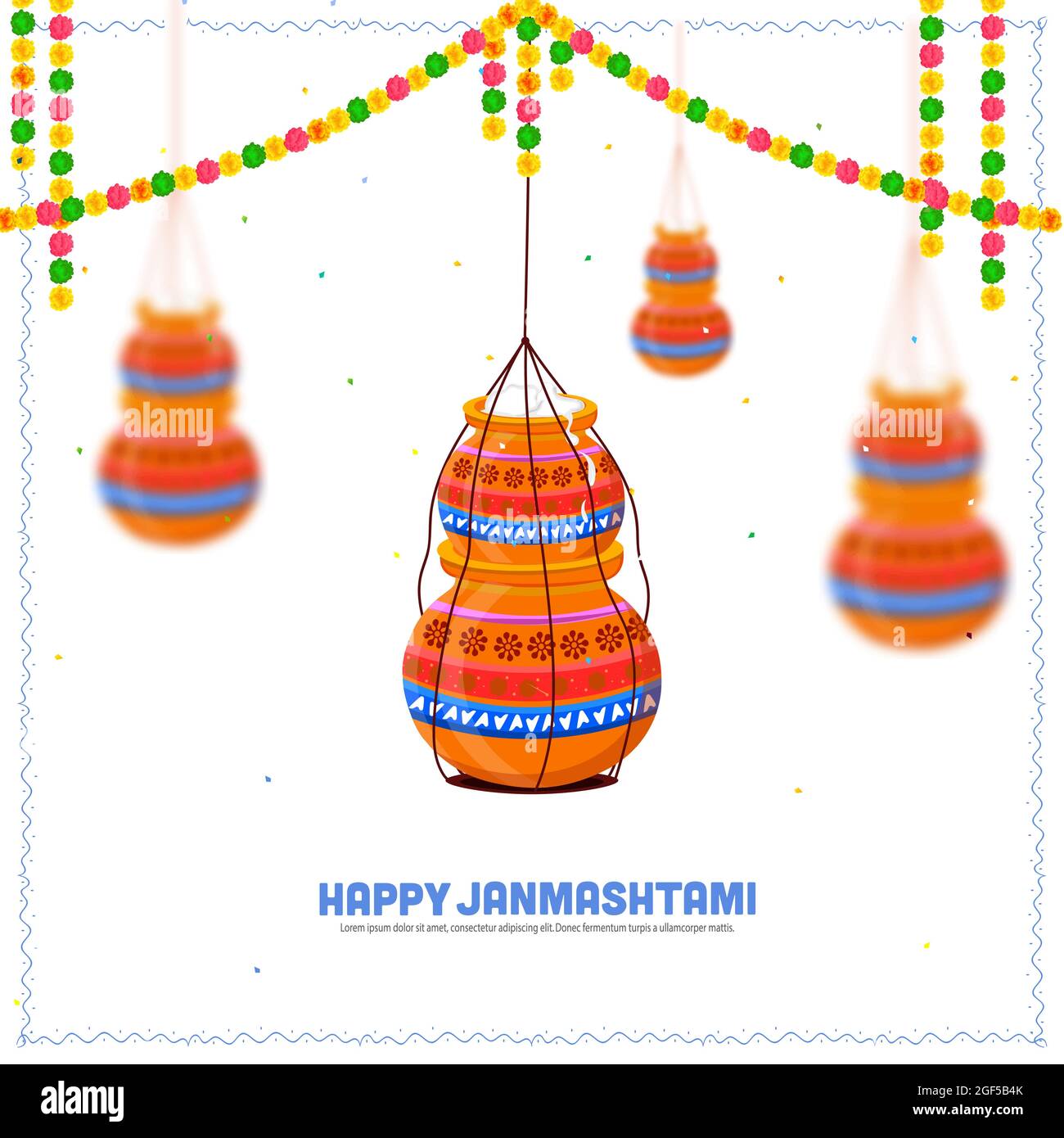Vrindavan india Stock Vector Images - Alamy