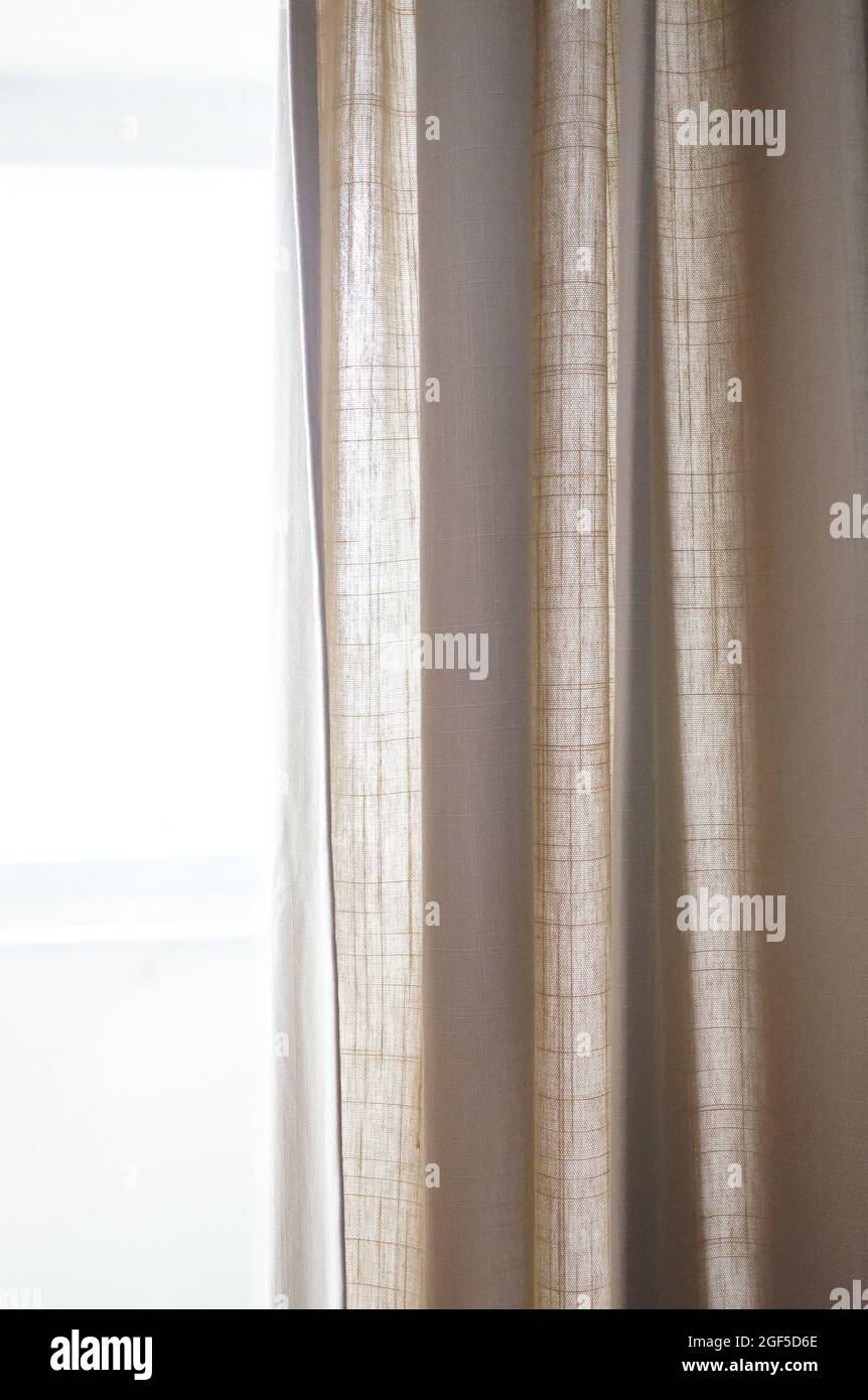 Covering curtains hi-res stock photography and images - Alamy