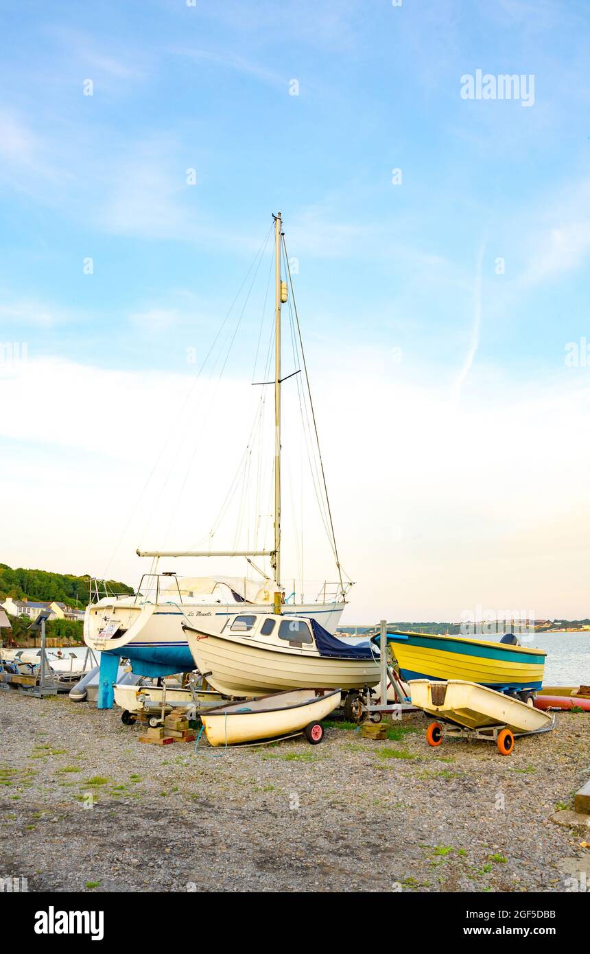 Hazelbeach llanstadwell hi-res stock photography and images - Alamy