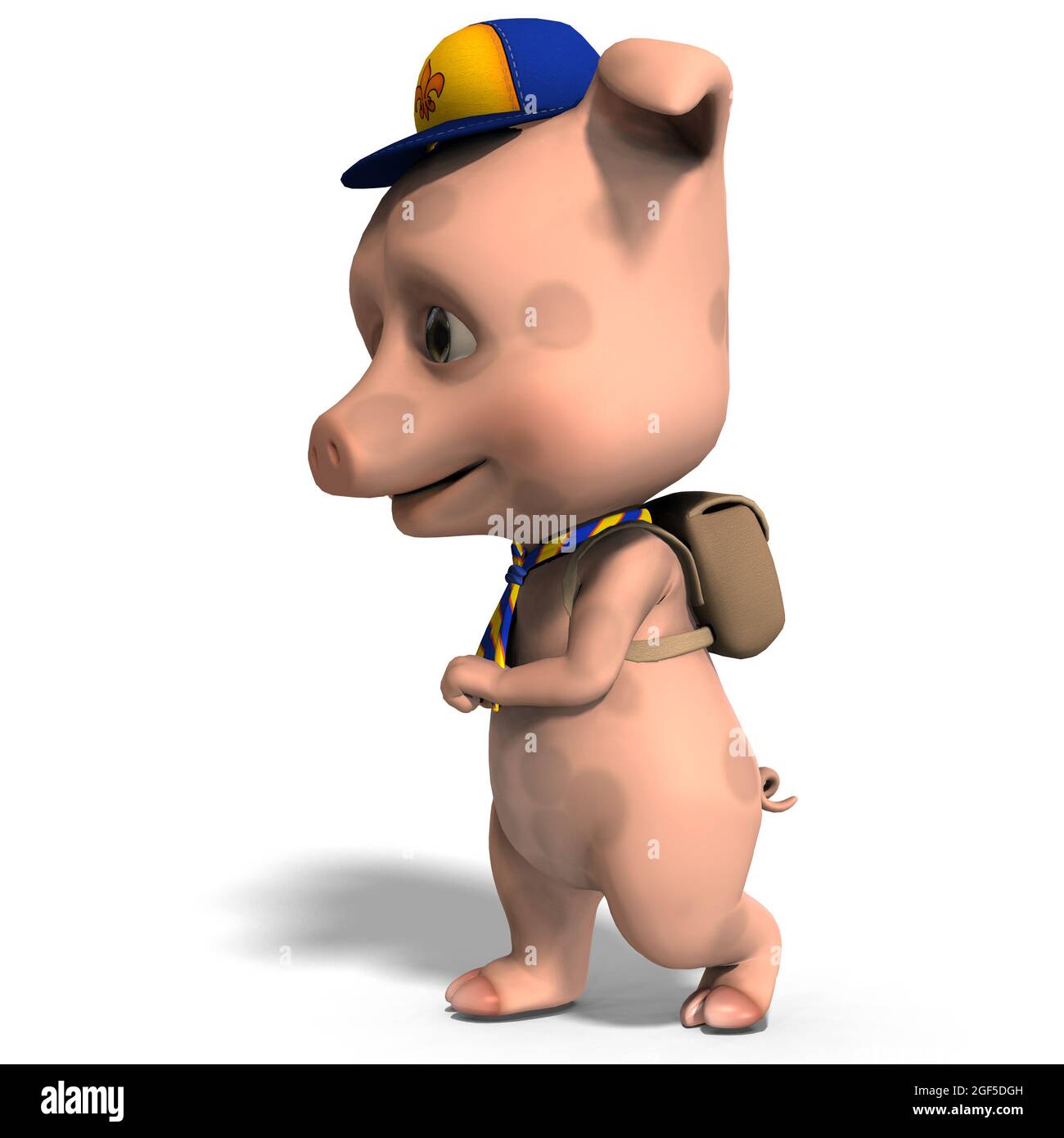 Cartoon scout Cut Out Stock Images & Pictures - Alamy