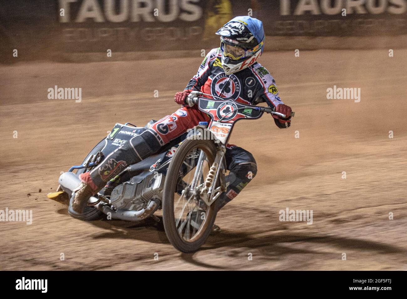 MANCHESTER, UK. AUGUST 23RD Dan Bewley in action during the SGB ...