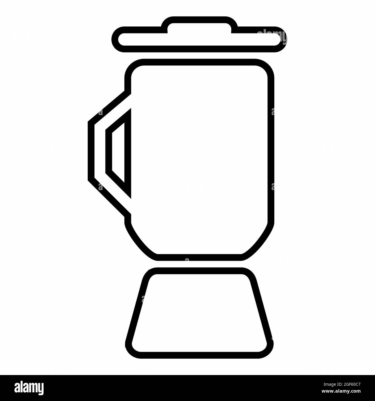 Blender icon black line Cut Out Stock Images & Pictures - Alamy