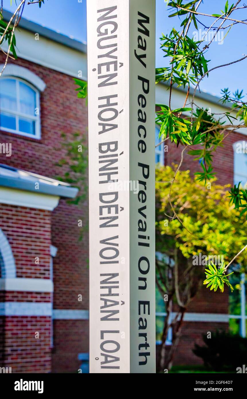 Peace pole project hi-res stock photography and images - Alamy