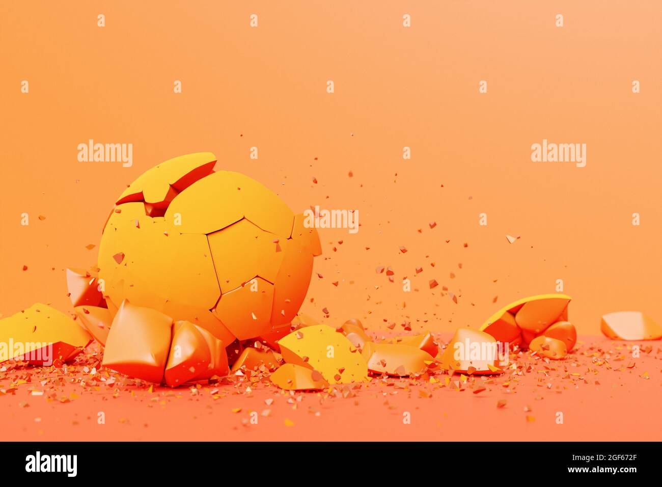 3D rendering of a volumetric shape of a ball. The geometry of shapes ...