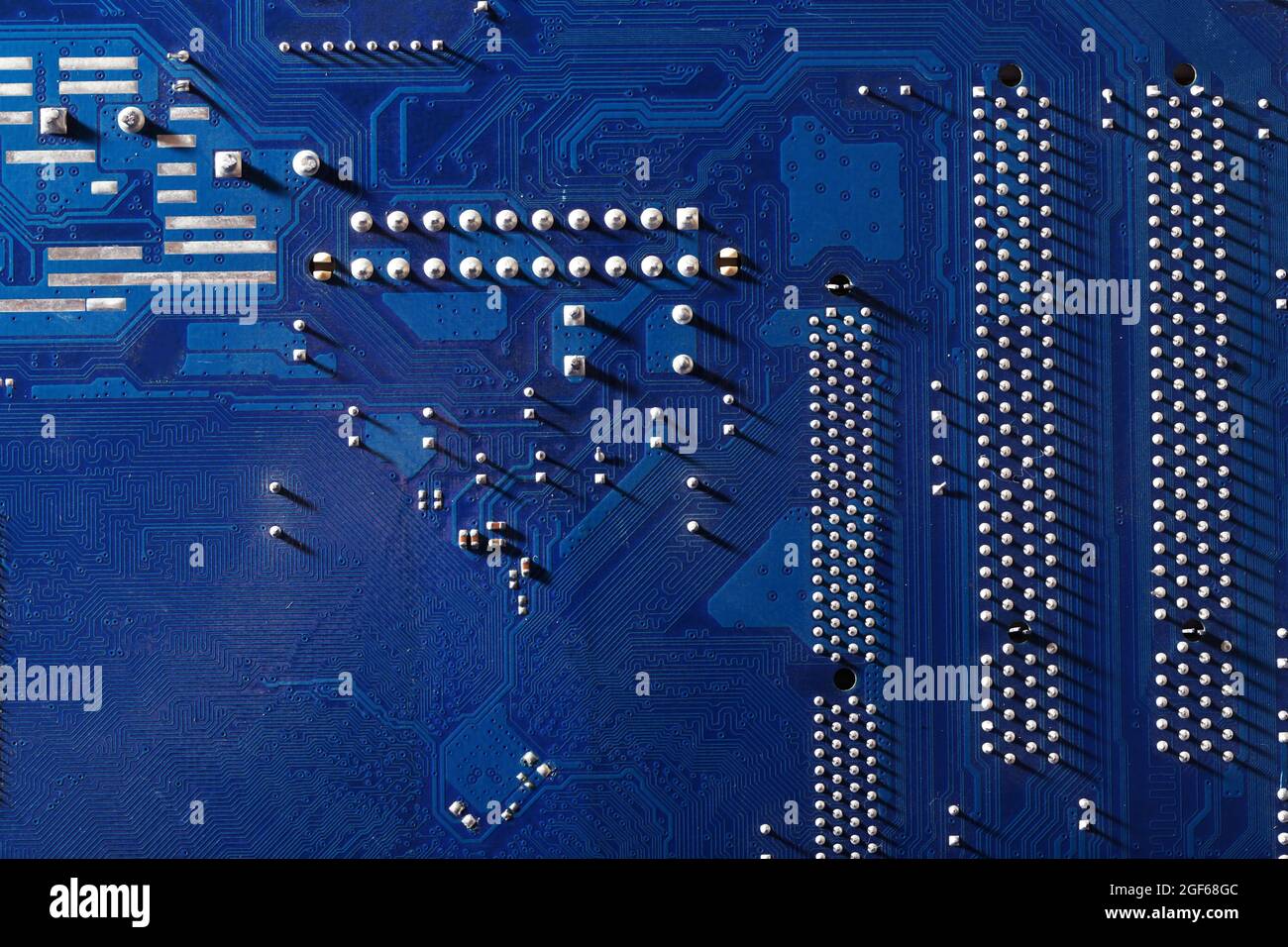 Computer motherboard, close up Stock Photo - Alamy