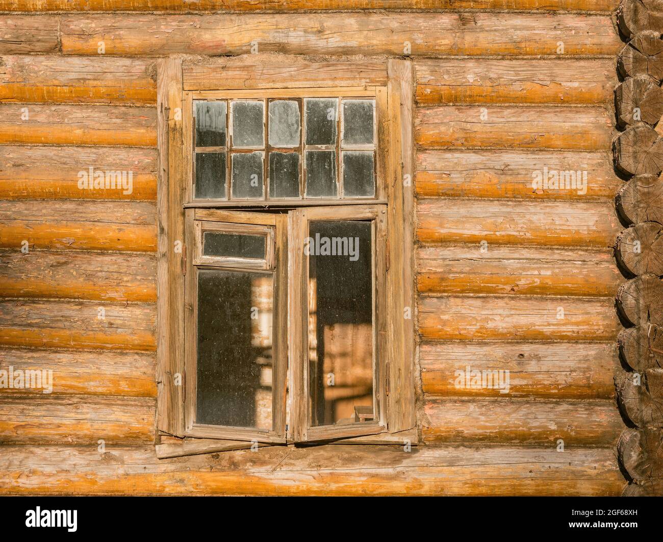 Window of the old building before destruction Stock Photo - Alamy