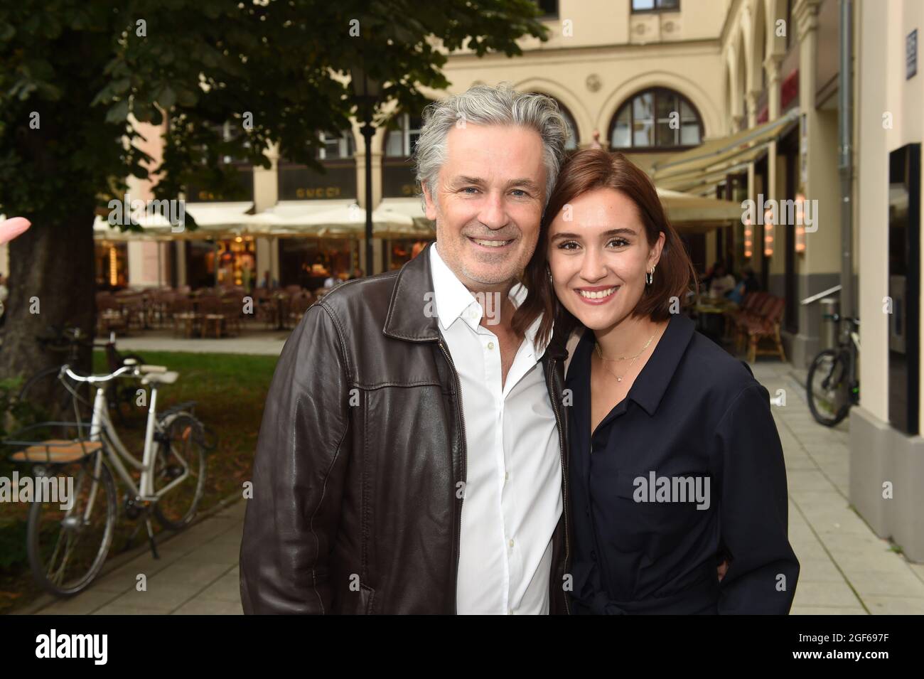 Munich, Germany. 23rd Aug, 2021. The actor Timothy Peach shows himself ...