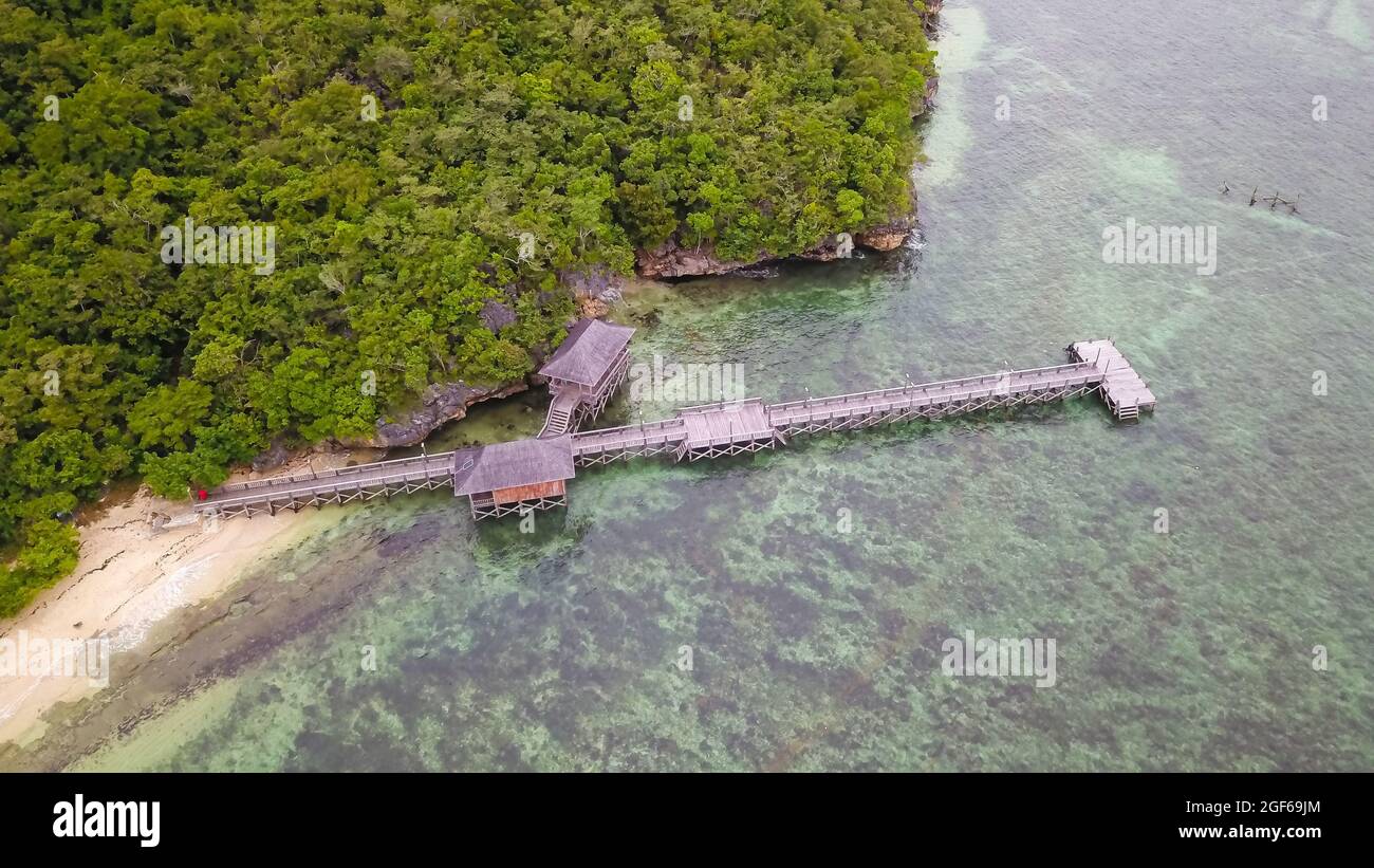 Komodo island jetty hi-res stock photography and images - Alamy