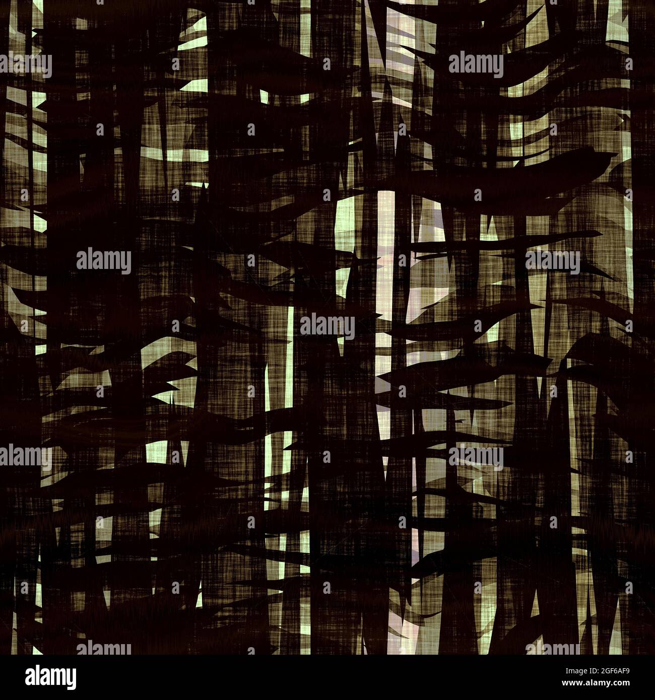 Camouflage dark underbrush wood style texture material. Seamless ...