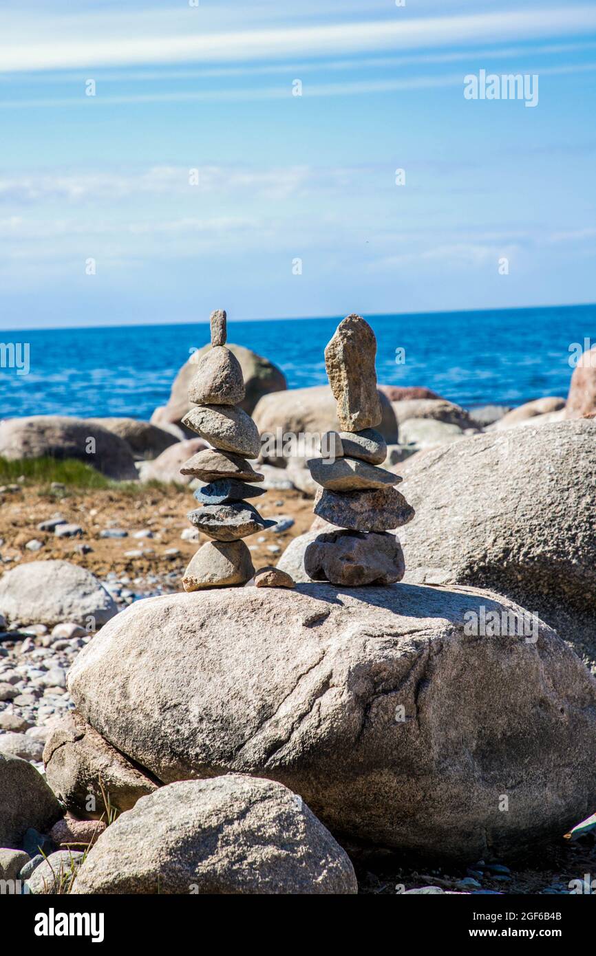 Two stone towers hi-res stock photography and images - Alamy