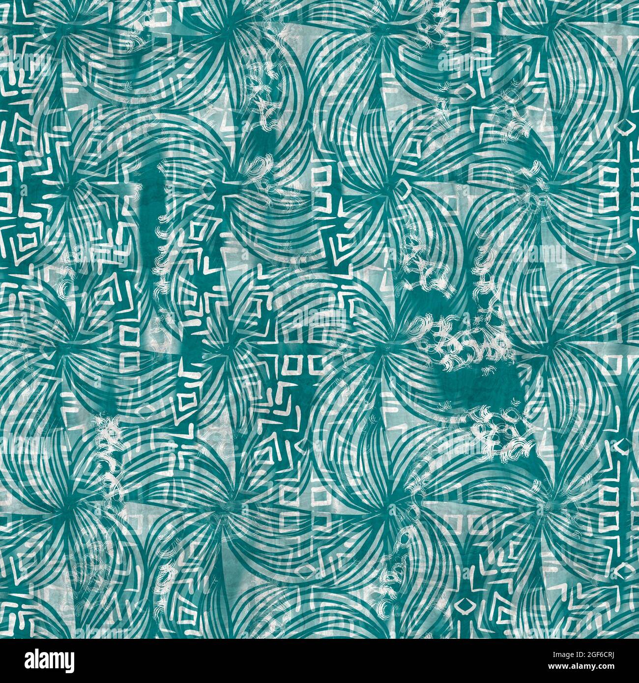Seamless two tone hand drawn brushed effect pattern swatch Stock Photo ...