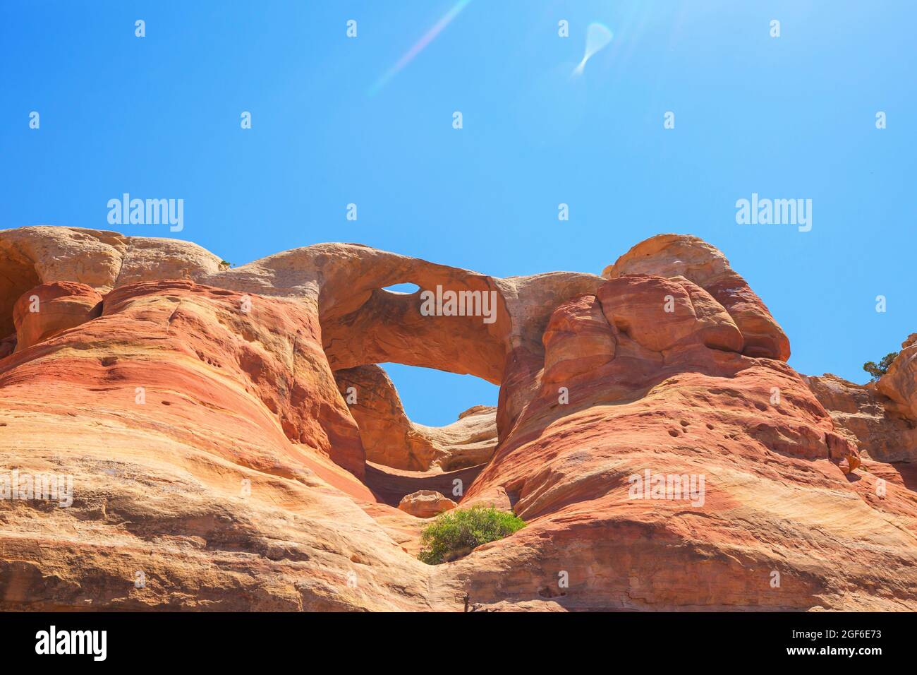 Natural arches formation in Colorado, USA Stock Photo - Alamy