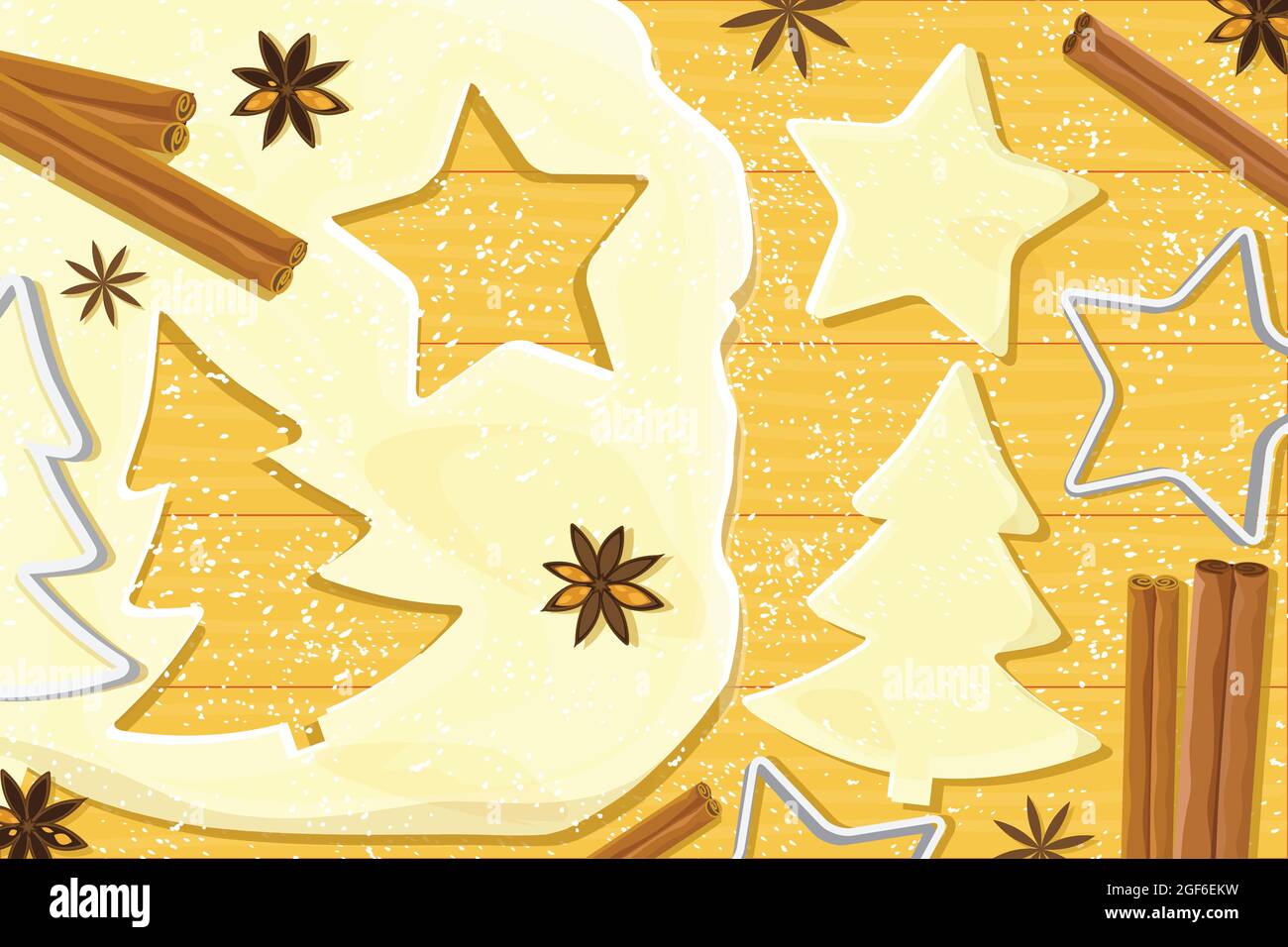 Traditional christmas spices cooking Stock Vector Images - Alamy