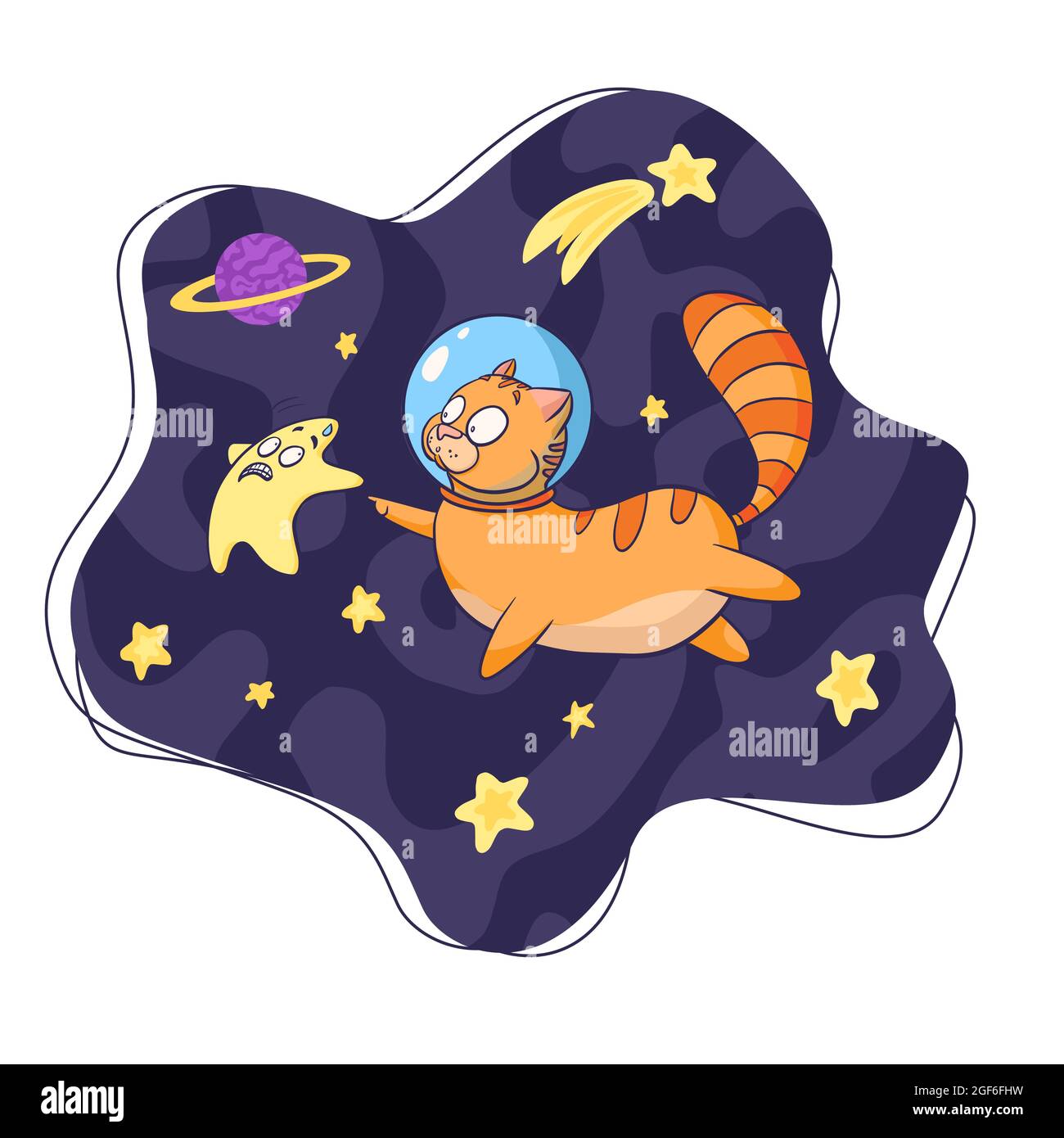 Kids touching Stock Vector Images - Alamy