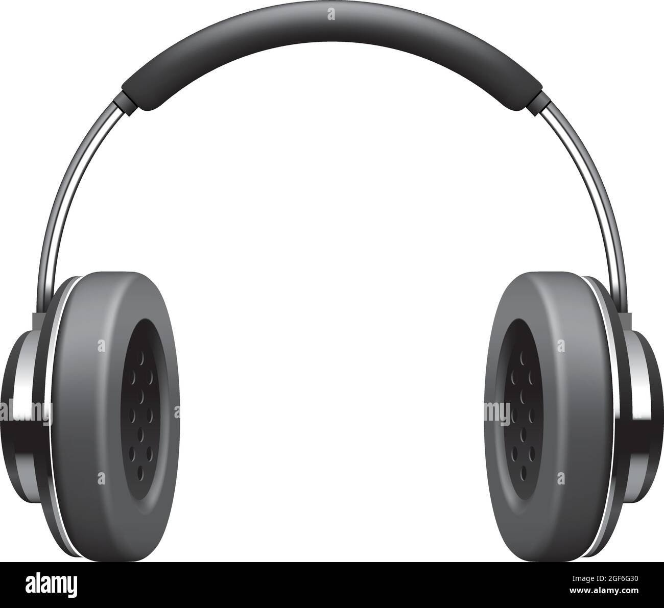 Vector illustration Heaphones Stock Vector Image & Art - Alamy