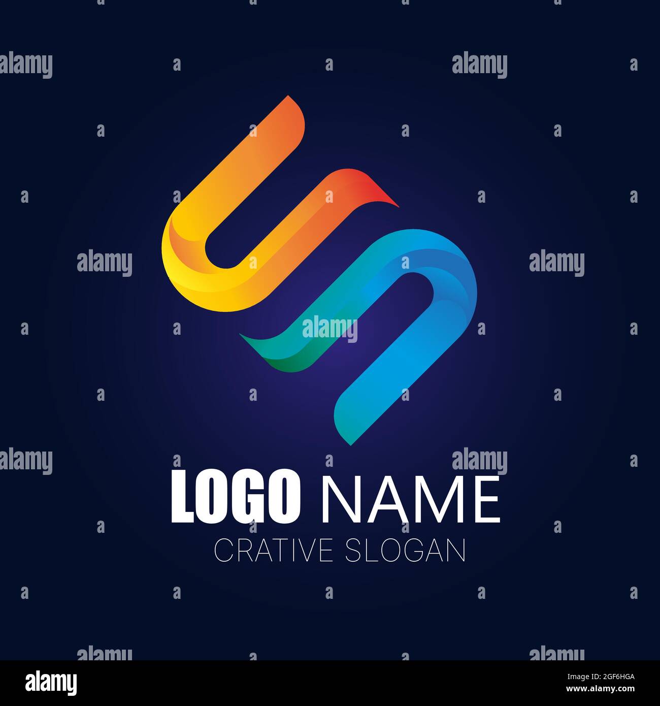 S letter logo hi-res stock photography and images - Alamy