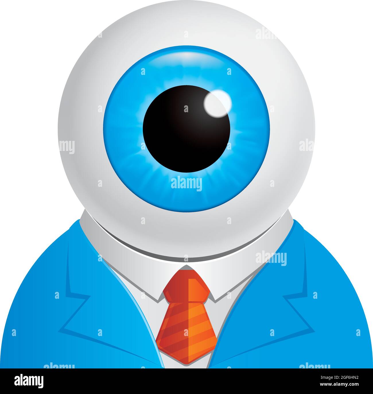 Vector illustration (EPS 10,includes transparency and mesh) Eyeball ...