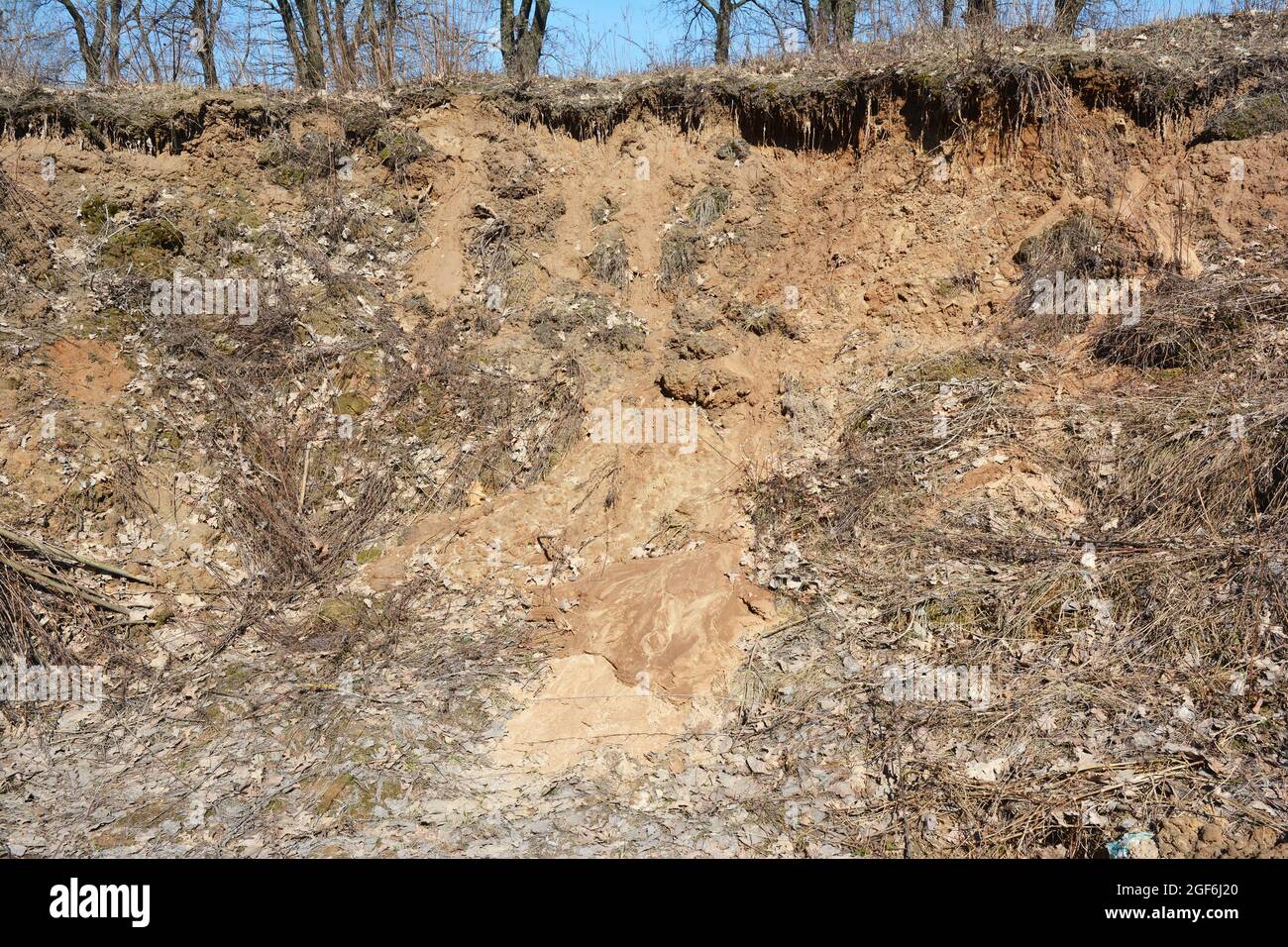 Water erosion is the detachment and removal of soil material by water ...