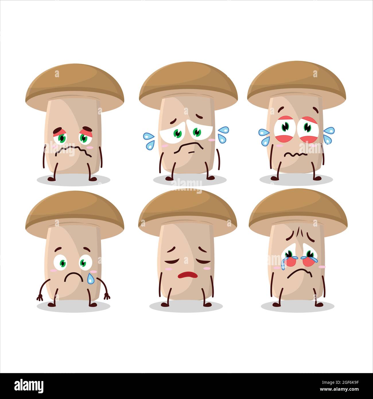 Honey fung in uscartoon character with sad expression. Vector ...