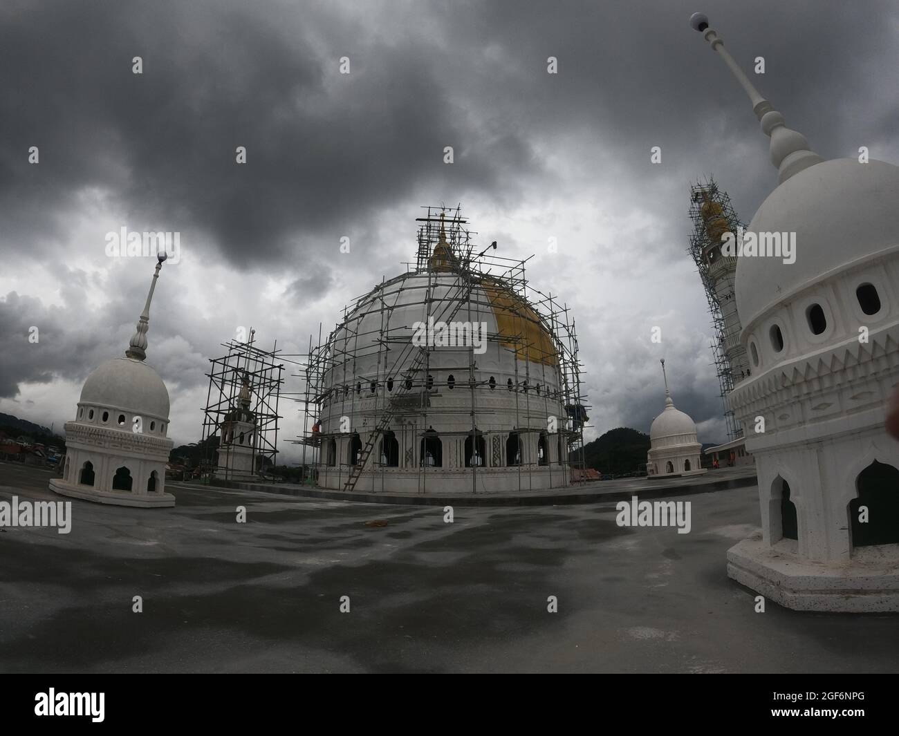 Marawi City, Philippines. 23rd Aug, 2021. The reconstruction efforts of ...