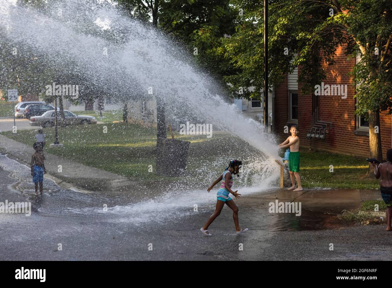 Hydrant kids hi-res stock photography and images - Alamy