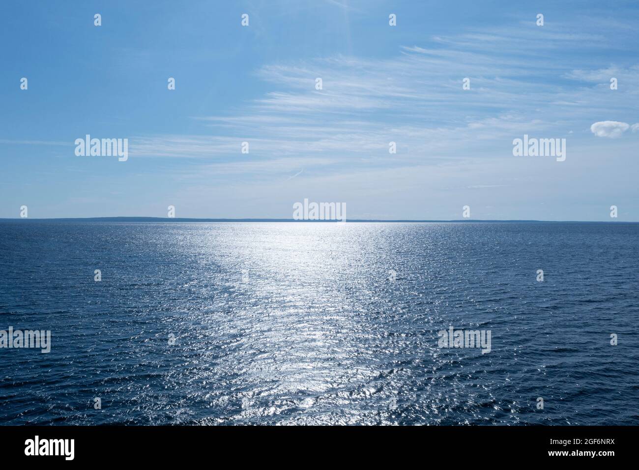 Aerial view sky background. Aerial blue sky with clouds over the sea ...