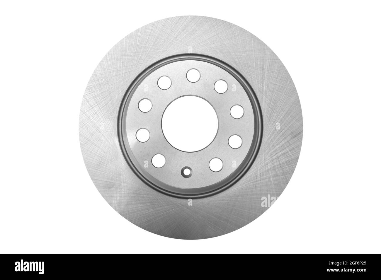 Car brake disc isolated on white background. Auto parts. Brake disc ...