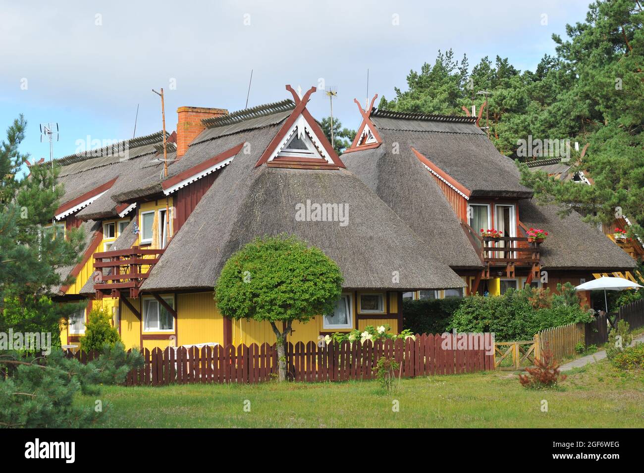 Thomas Mann summer house, old Lithuanian traditional wooden house in ...