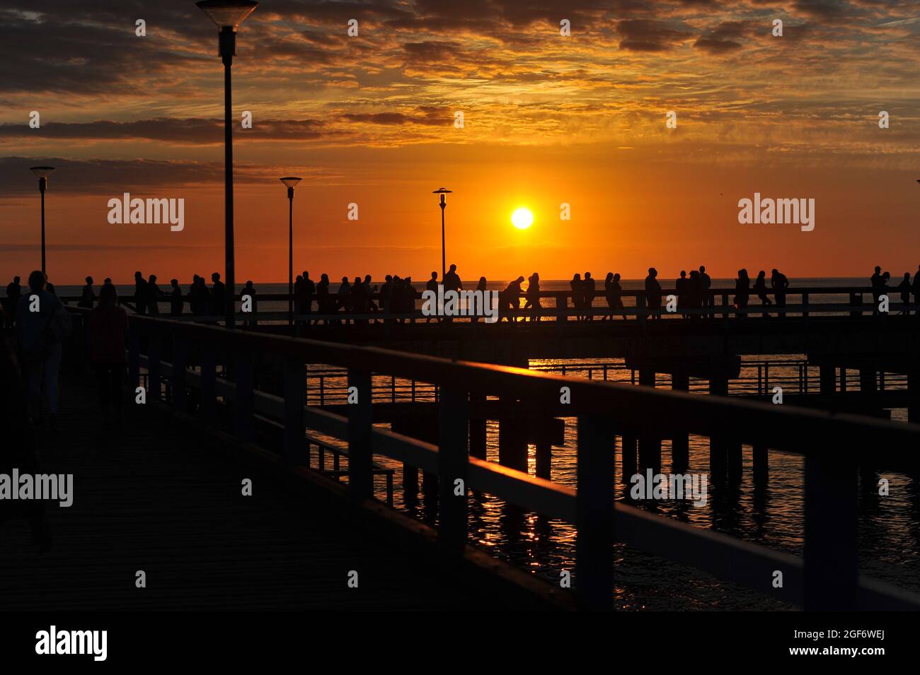 Palanga people person sea hi-res stock photography and images - Alamy